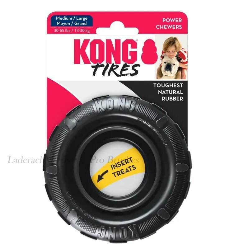 Игрушка KONG Extreme Игрушка для собак средних и крупных пород "Шина", диаметр 11.5 см