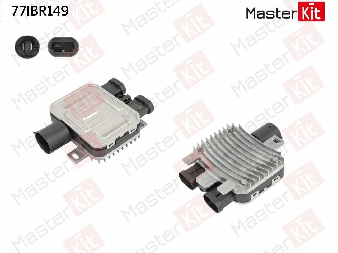 Резистор вентилятора Volvo V60 I 155/XC60 I 156 2008 - 2018 MasterKit 77IBR149