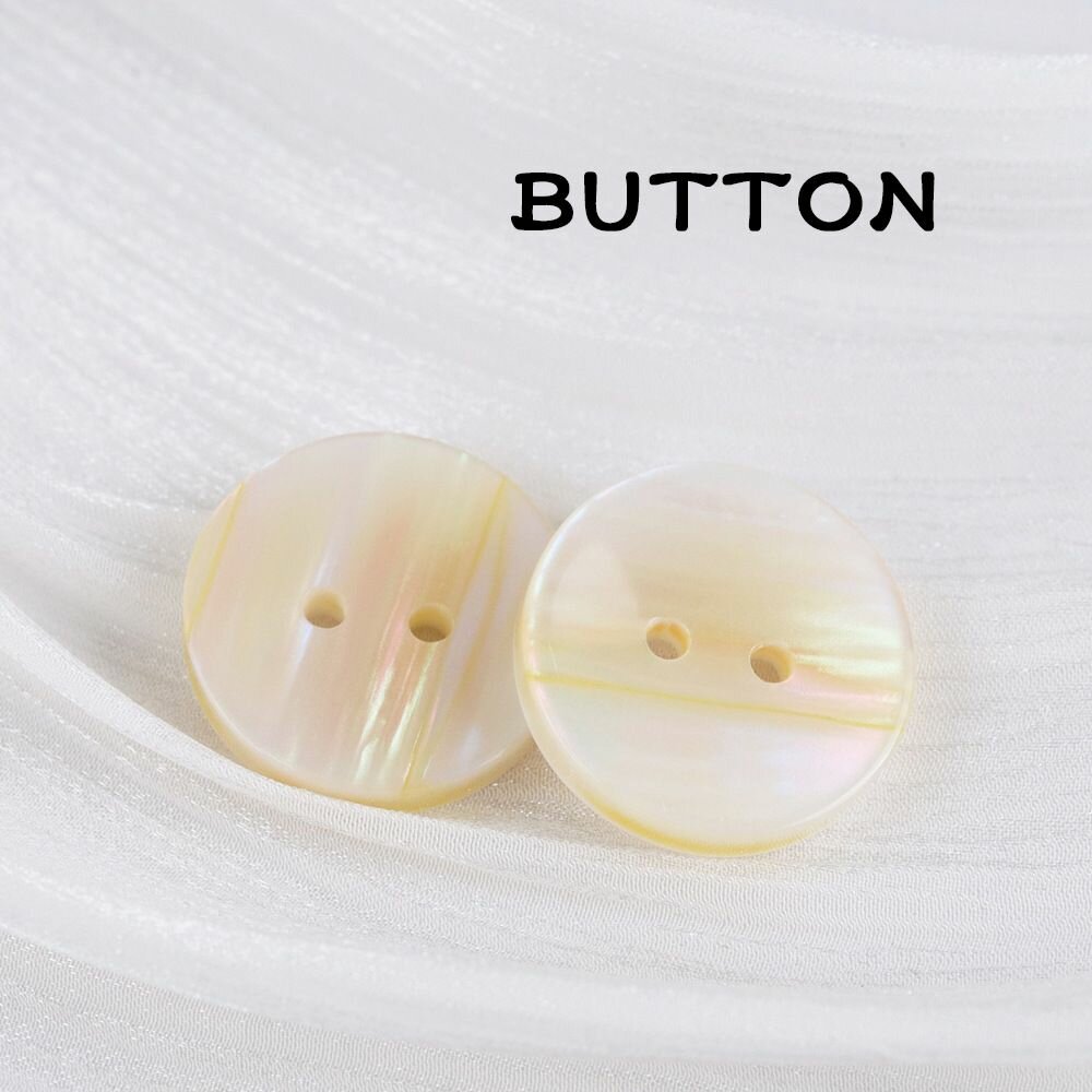 Пуговицы для рубашки из розового перламутра, 25mm,10 шт.