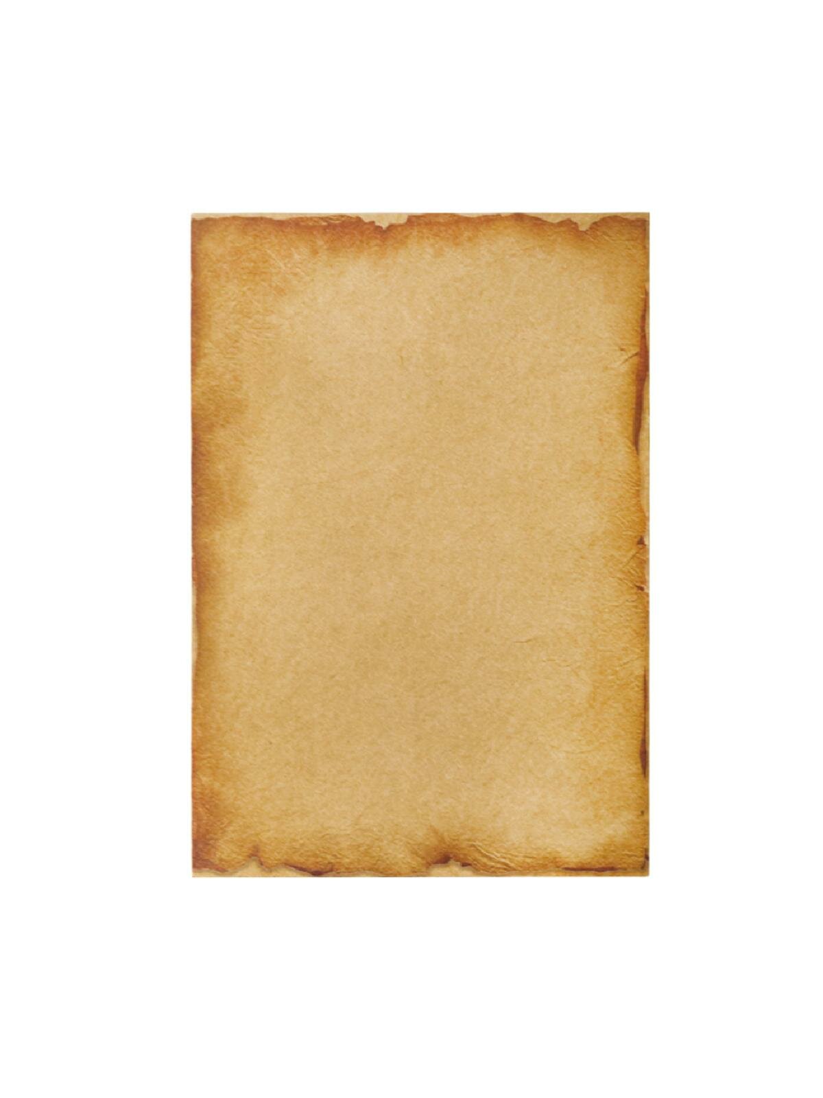 Канцелярская Крафт-бумага Классического Винтажного дизайна Ассорти Двусторонняя из 8 Листов