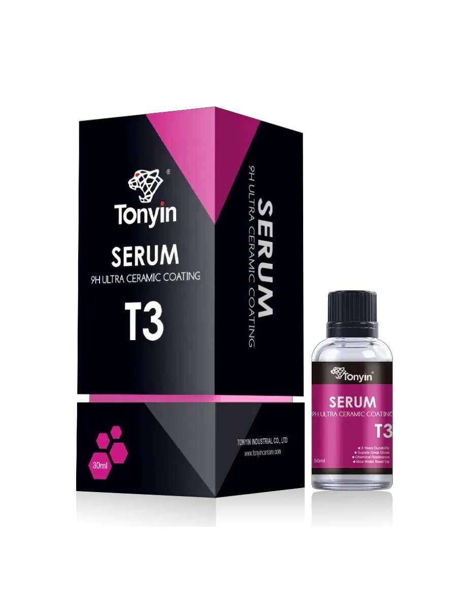 Керамическое покрытие для кузова T3A SERUM 9H ULTRA 30 мл