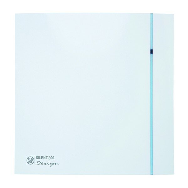 Вентилятор вытяжной Soler & Palau SILENT-300 CHZ PLUS DESIGN 3C, белый 22 Вт