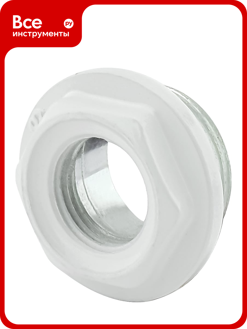 Футорка PROFACTOR радиаторная левая 1/2" х 1"S PF RB 555L переходник левый из оцинкованной стали, профессиональный