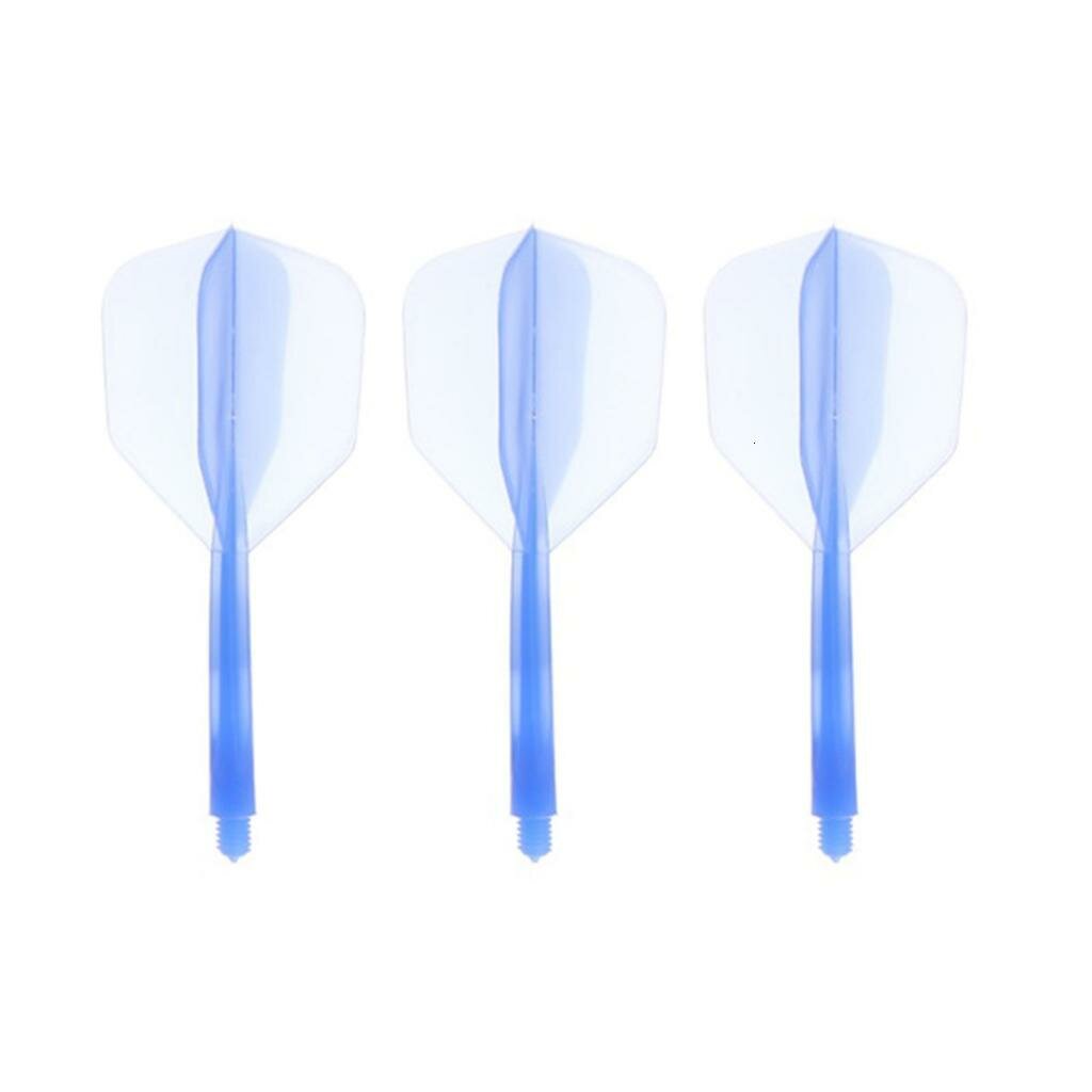 3 шт. хвостовики и оперения для дартса, Синий