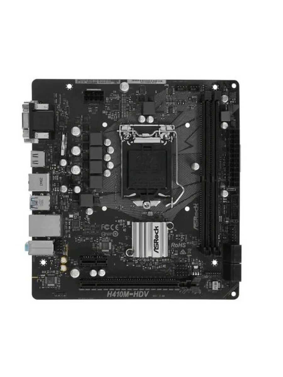 Материнская плата H410M-HDV H410M-HDV R2.0 - LGA 1200, DDR4