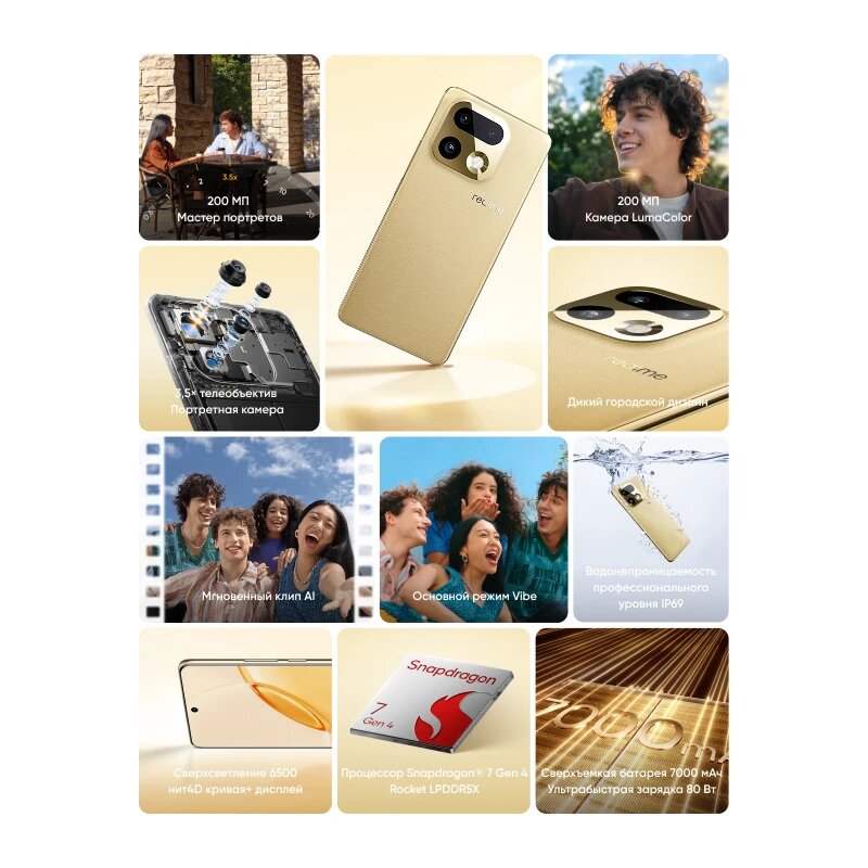 Смартфон Realme 16 Pro+ 5G, 12/512ГБ — фото 1
