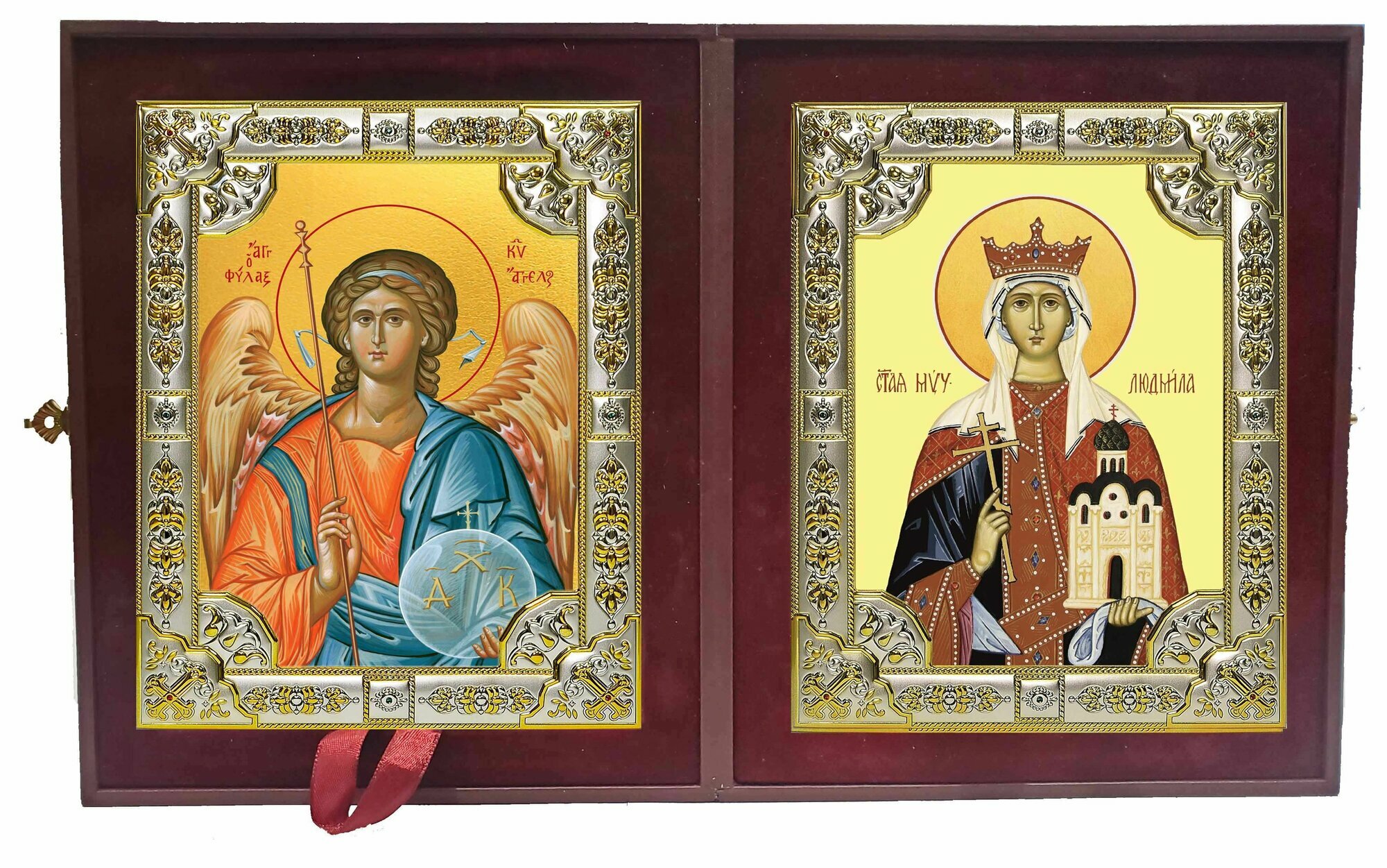 Икона Людмила княгиня Чешская