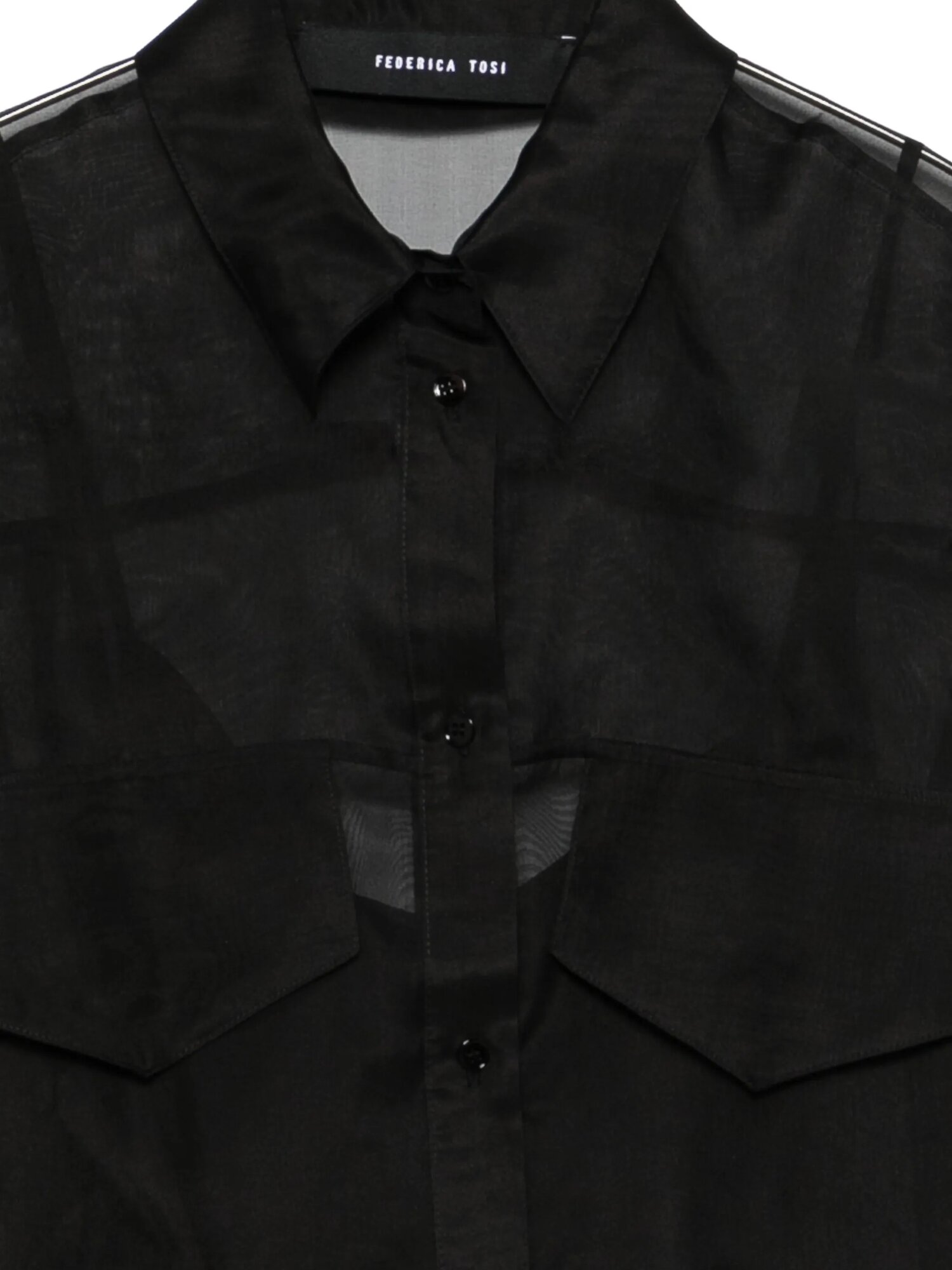 Рубашка FEDERICA BASSI Button-fastening shirt, размер 44 — фото 1