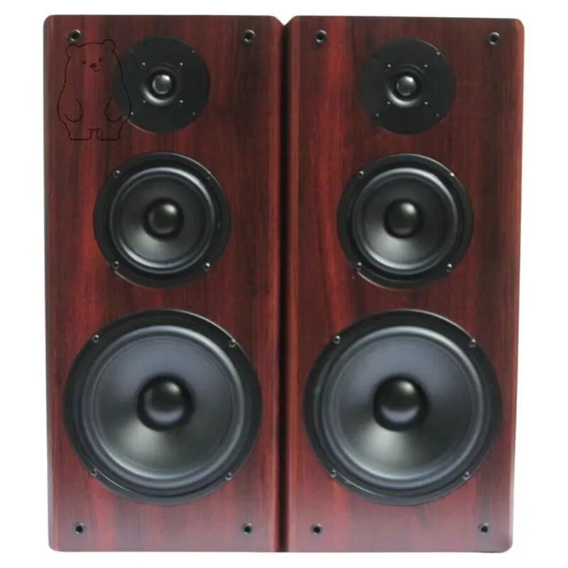 Пара 8.5" 3-полосных полочных акустических систем Hi-Fi (2 шт.)