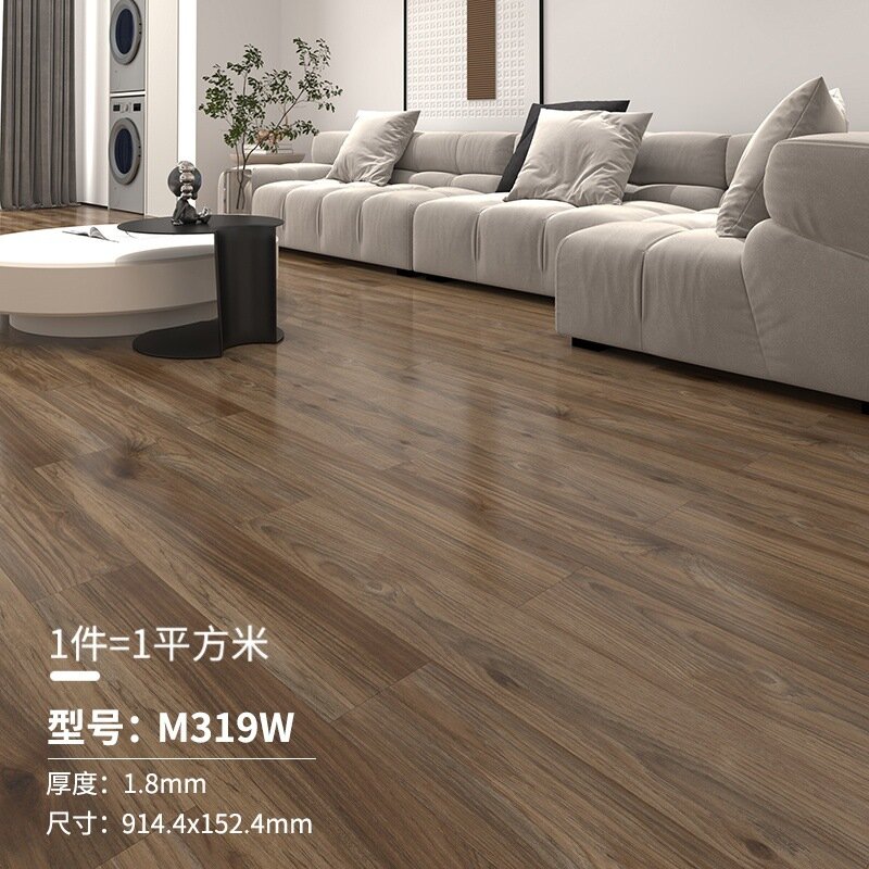 Оптовая продажа ПВХ пластикового напольного покрытия от фабрики в Гуандуне, самоклеящиеся напольные наклейки, утолщенные, износостойкие, водонепроницаемые