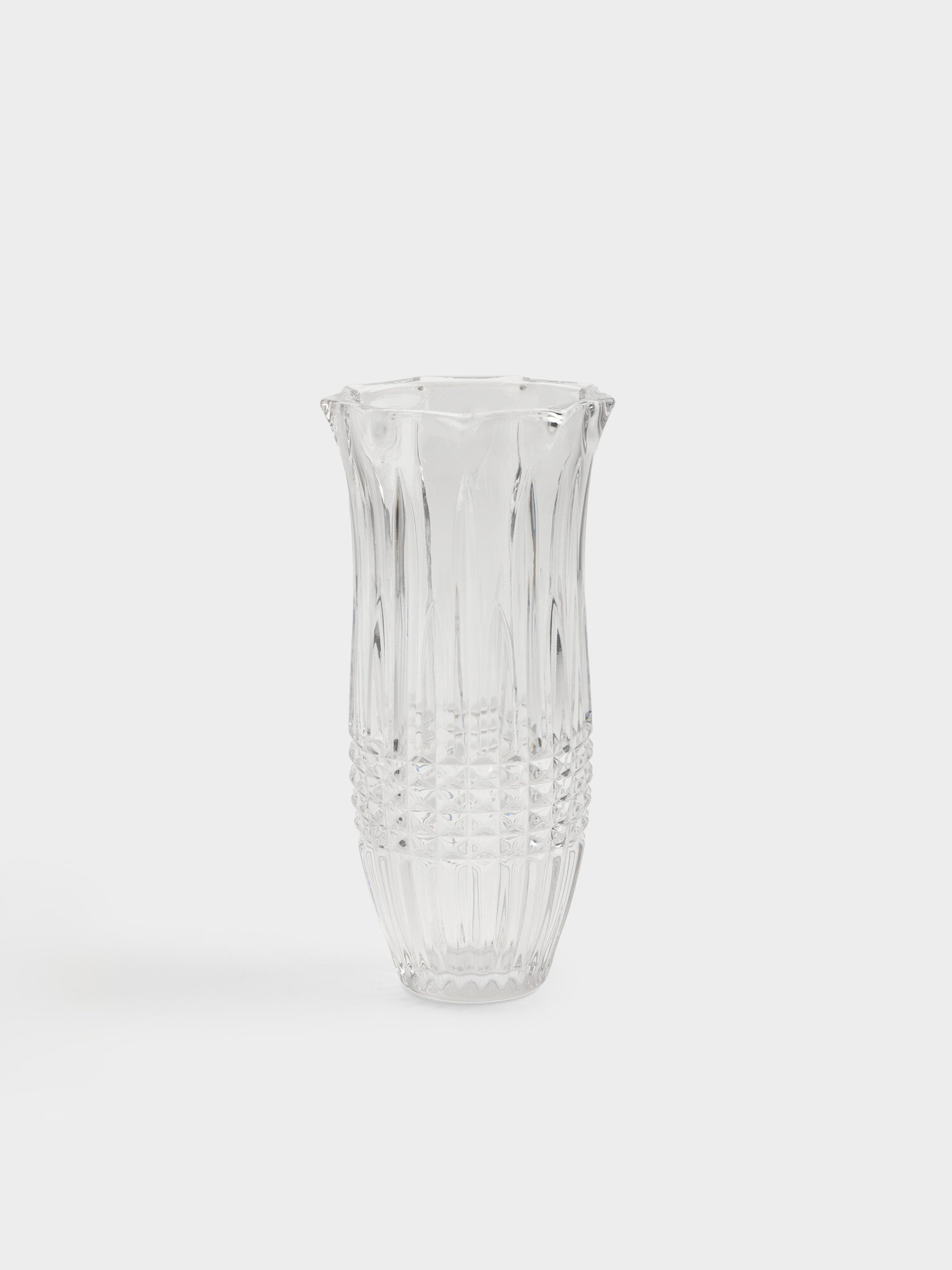 Ваза для цветов, 30 см, стекло, Ribedic, Kuchenland