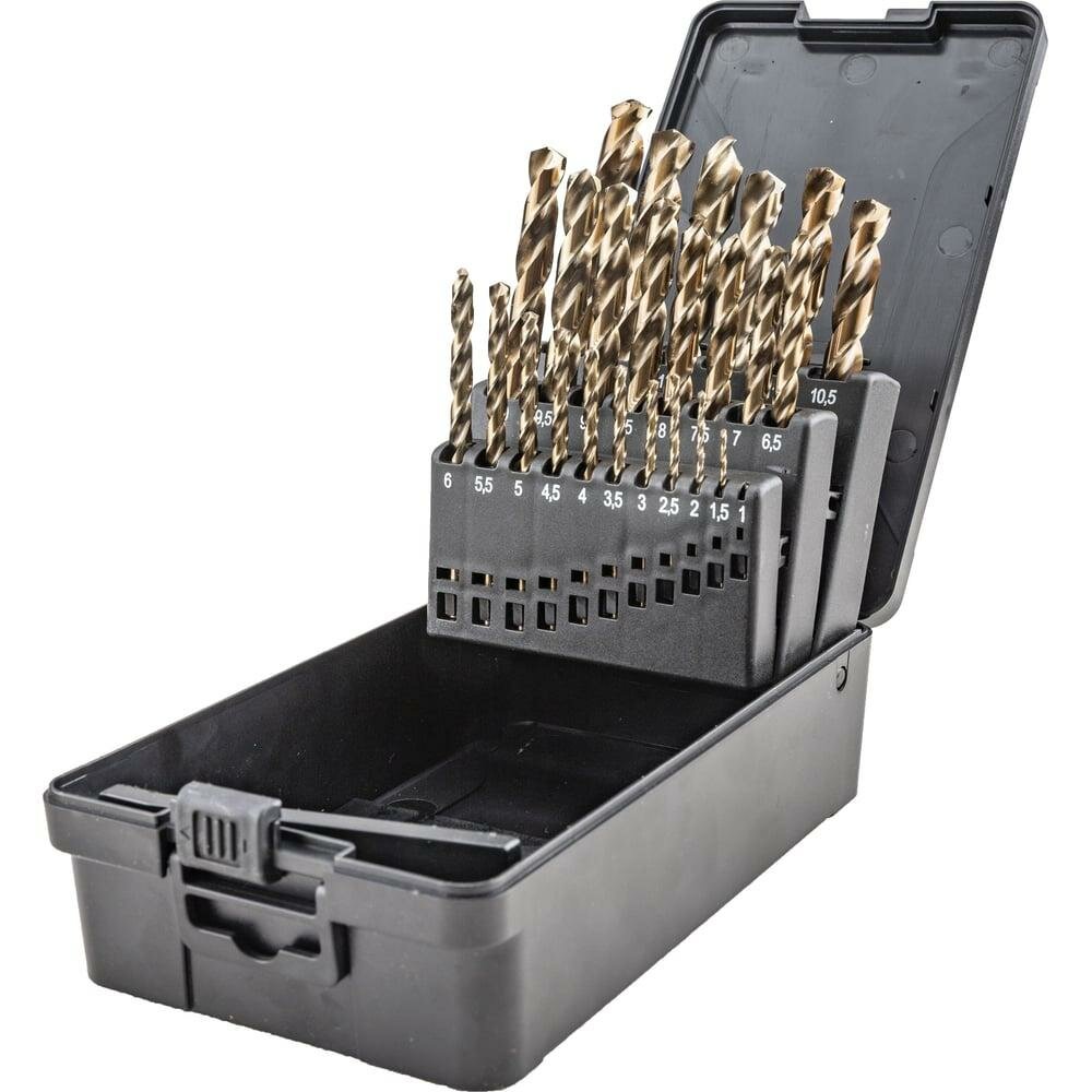 Набор сверл по металлу HSS-Co (25 шт; 1-13 мм) Inforce 11-01-327