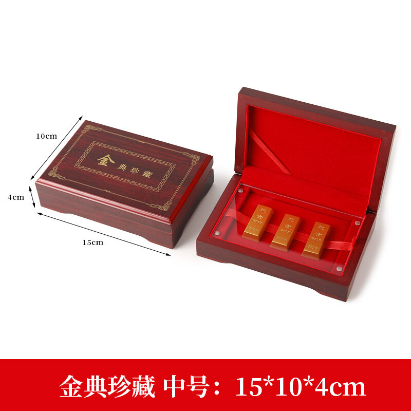 ⭐Коробка для золотых слитков, высококачественная коробка для хранения золота, коробка для демонстрации золотых банкнот и монет, упаковочная коробка для коллекции, коробка для золотых слитков, коробка для хранения на свадьбе⭐