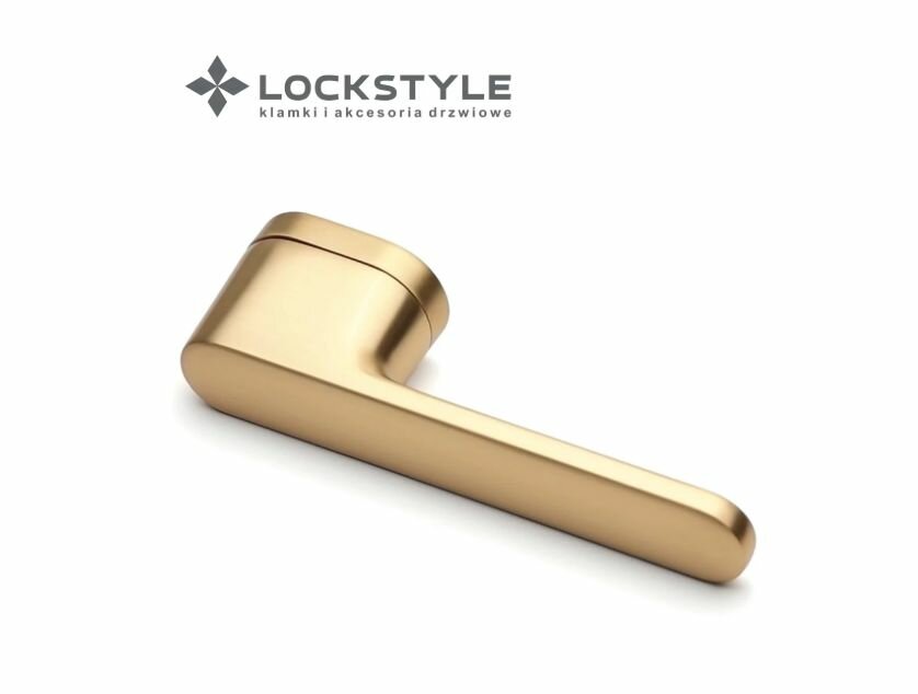 Ручки дверные LOCKSTYLE AKIK MOV BB (матовое золото) 011601100