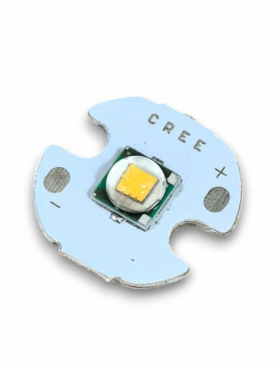 Светодиод Cree XML-T6, 10 Вт, 3,4 В, 3000 К, 1000 Лм, 16мм
