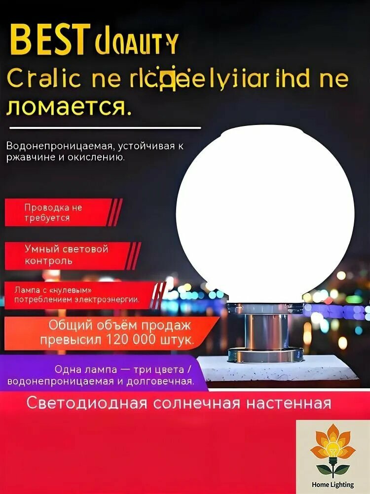 Уличный светильник, LED, количество ламп:1шт