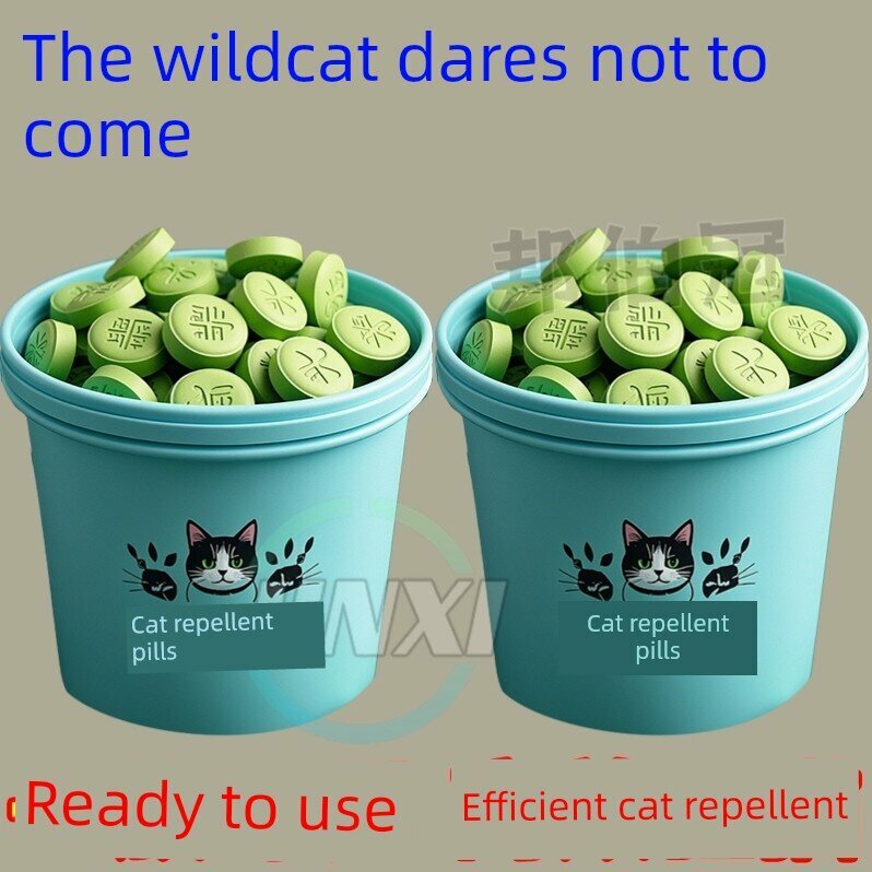 Мощные таблетки от кошек для использования в помещении и на улице, камфорные шарики для отпугивания диких кошек,