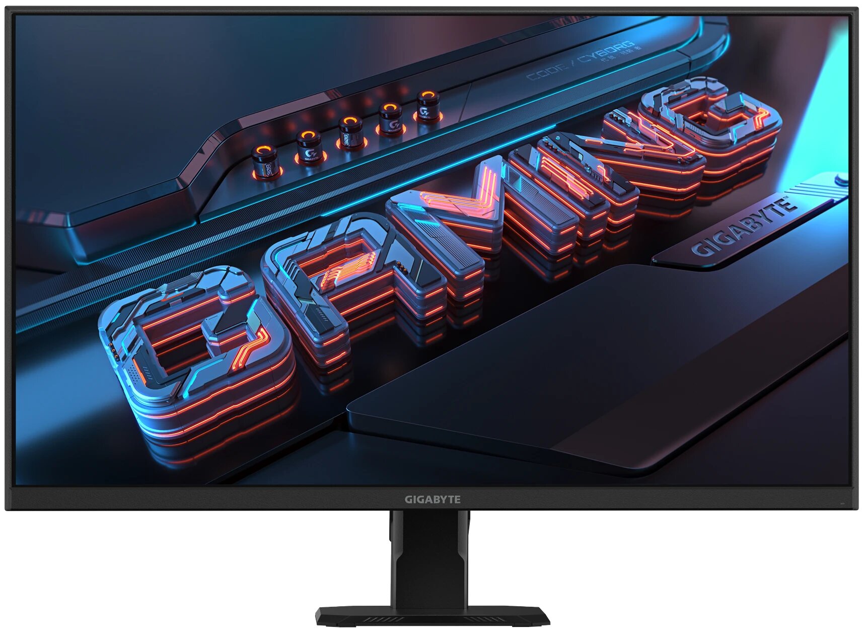 Монитор Gigabyte TFT 27" GS27FA EK (1920x1080, LED, IPS, 180 Гц, 1ms, 300 кд/м2, 1000:1, 178°/178°, 2xHDMI, DP)