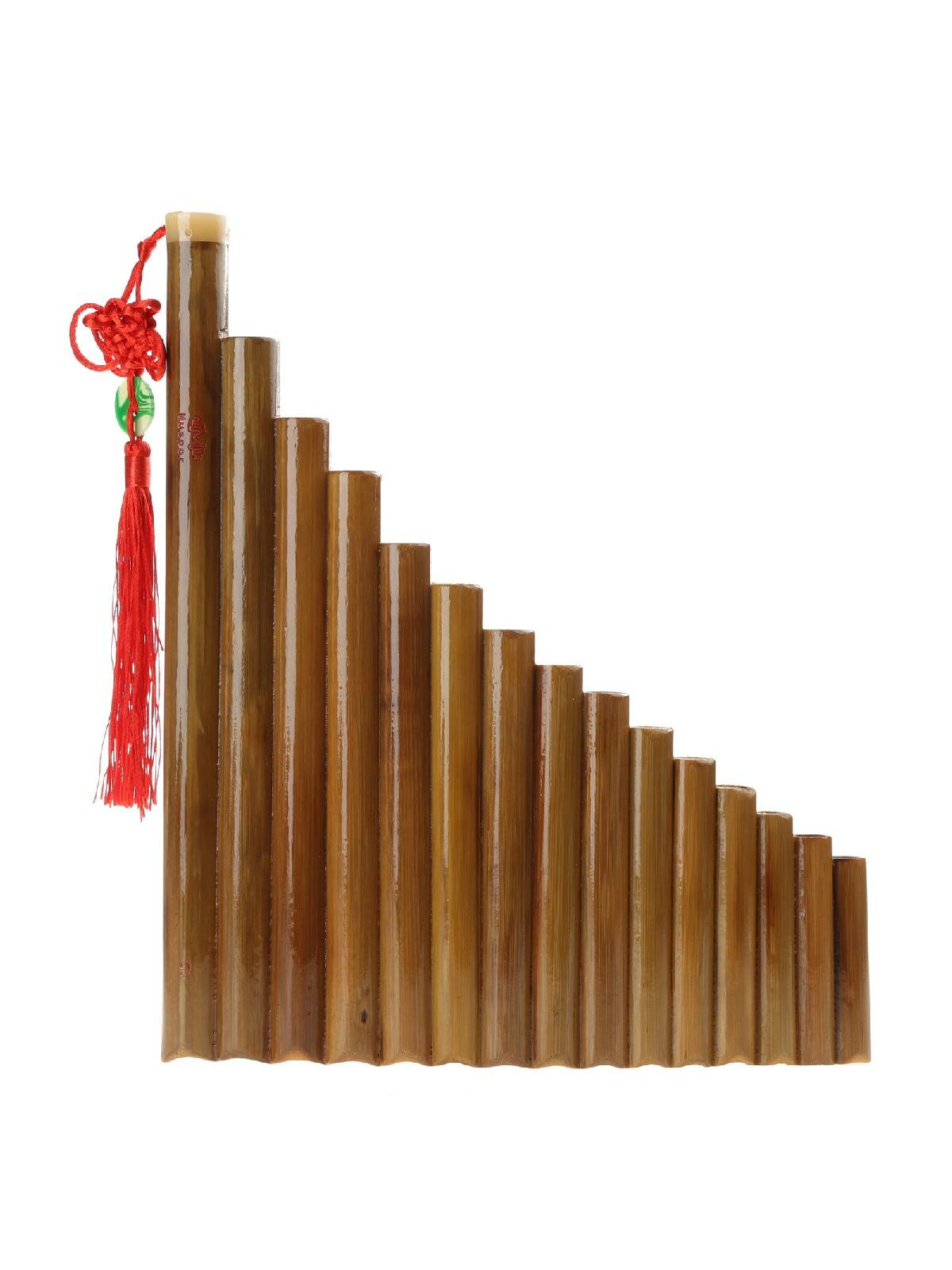 Бамбуковая свирель G-tune с 15 трубками