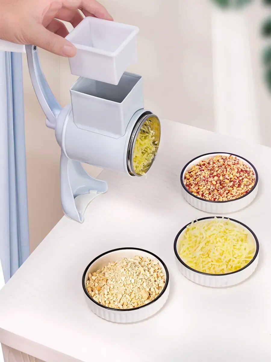 Терка механическая для овощей, орехов, сыров