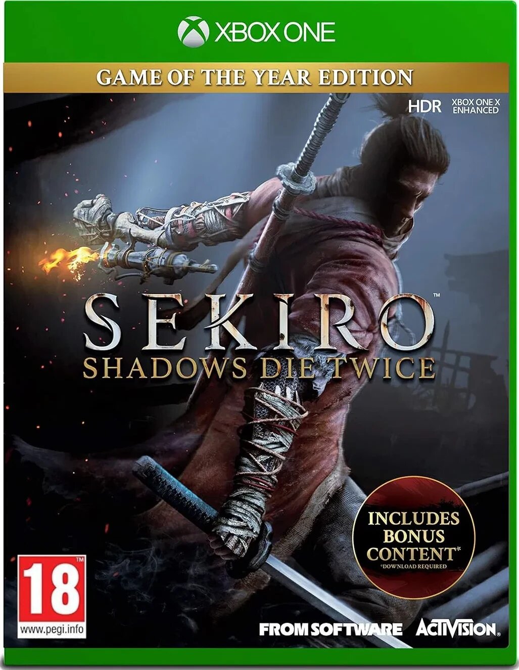 Игра Sekiro: Shadows Die Twice Xbox One