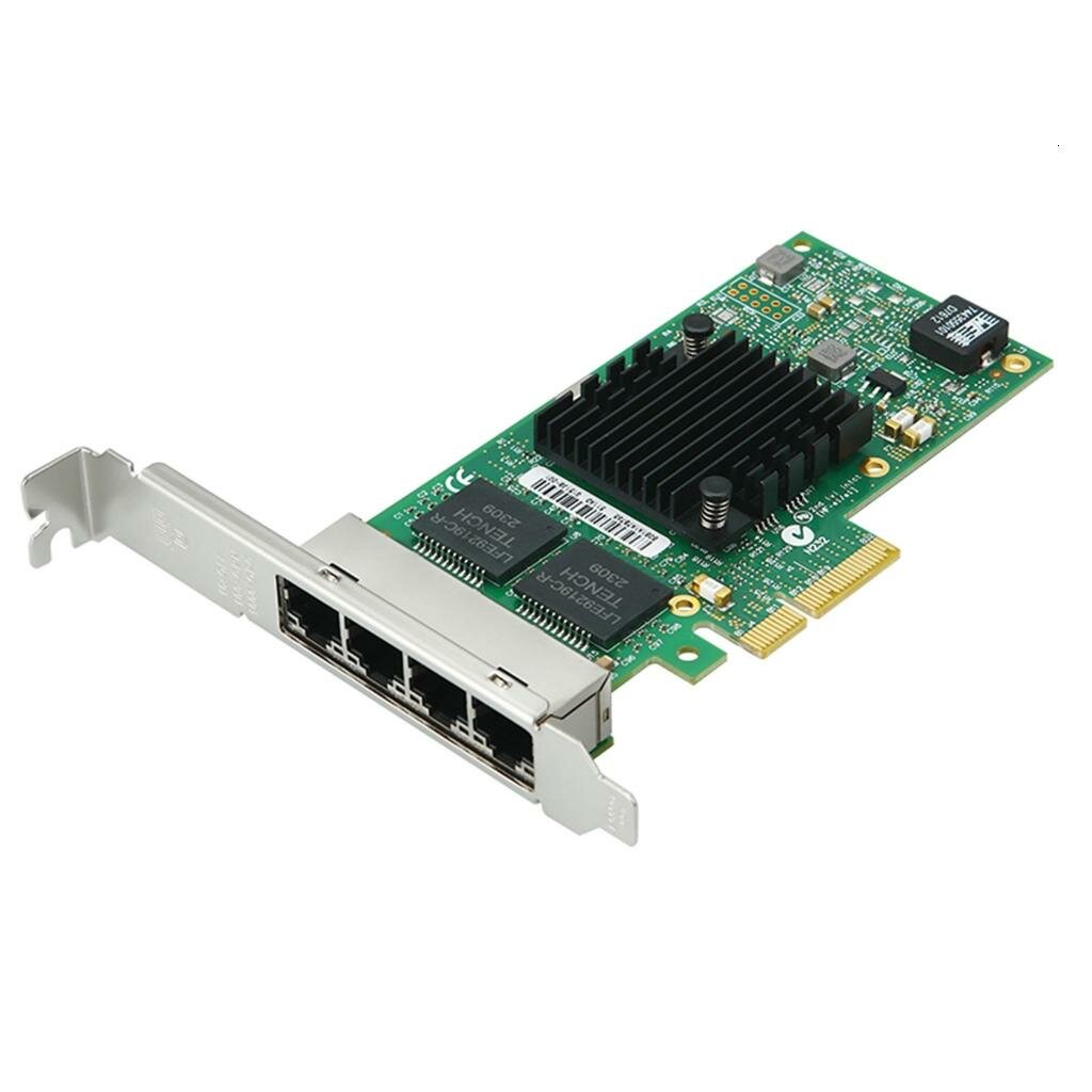 4-портовый Gigabit PCIE карта для I350-T4 1000Mbps Ethernet