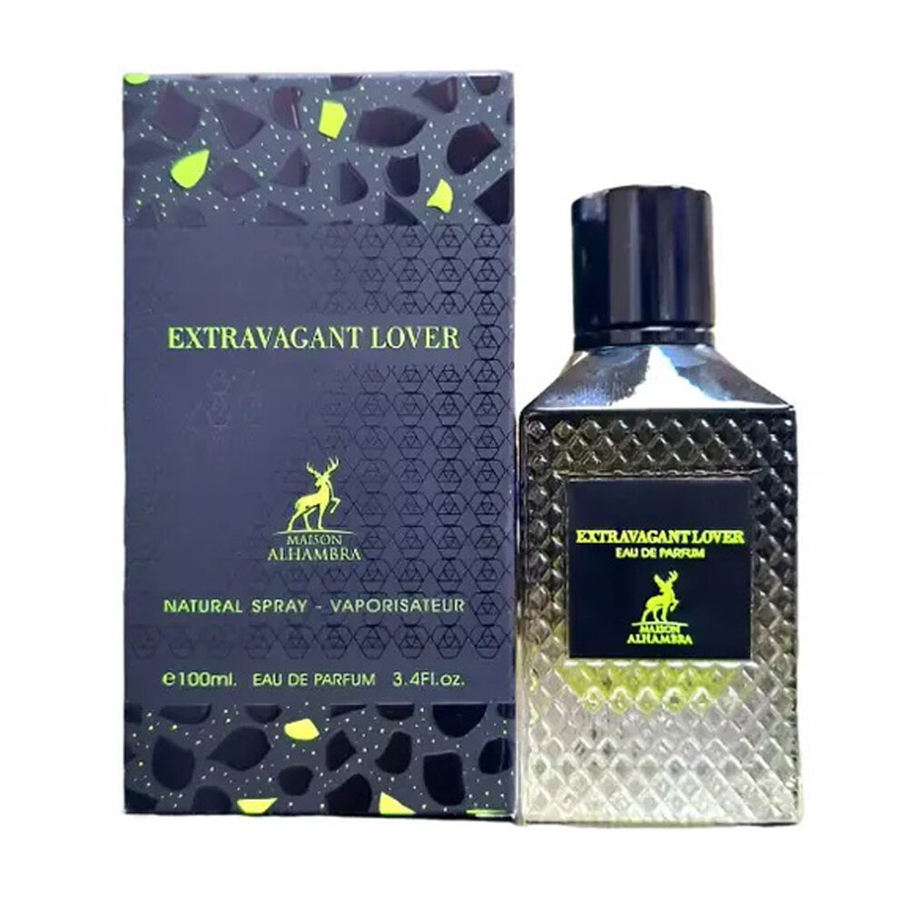 Парфюмерная вода Al Hambra EXTRAVAGANT LOVER 100ml (аромат Vale Green Stravaganza) для мужчин