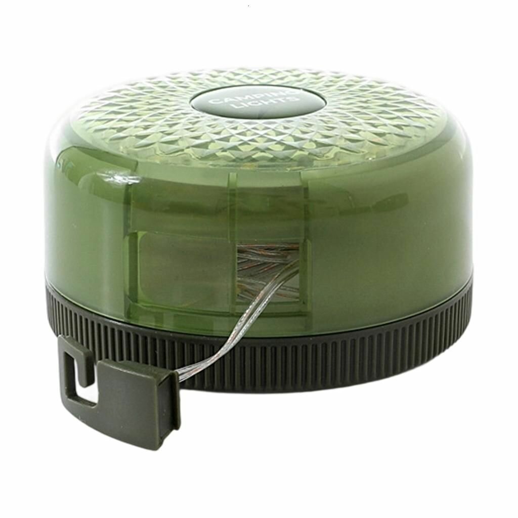 8М гирлянда для кемпинга, декоративная лампа для походов, палаток, сада, Зеленый