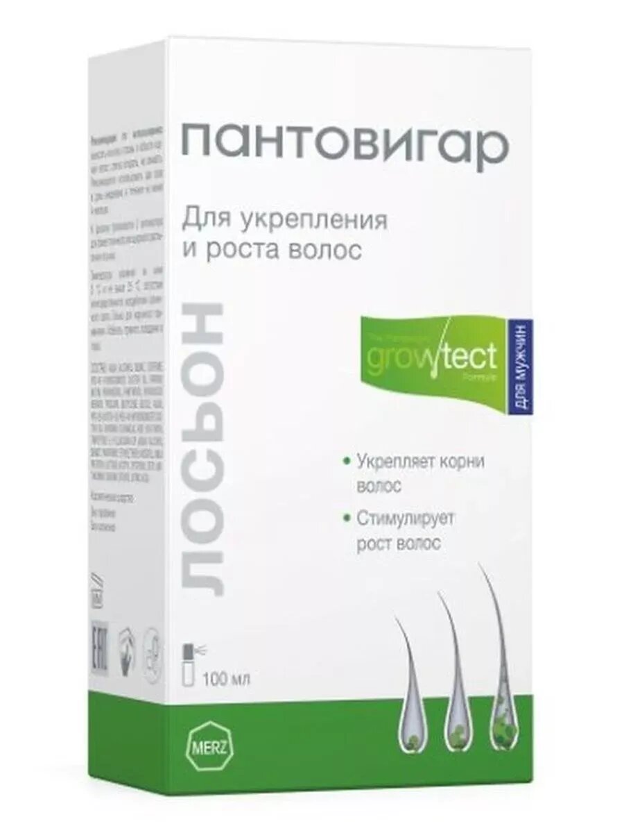 Лосьон для укрепления и роста волос для мужчин 100мл-1 шт