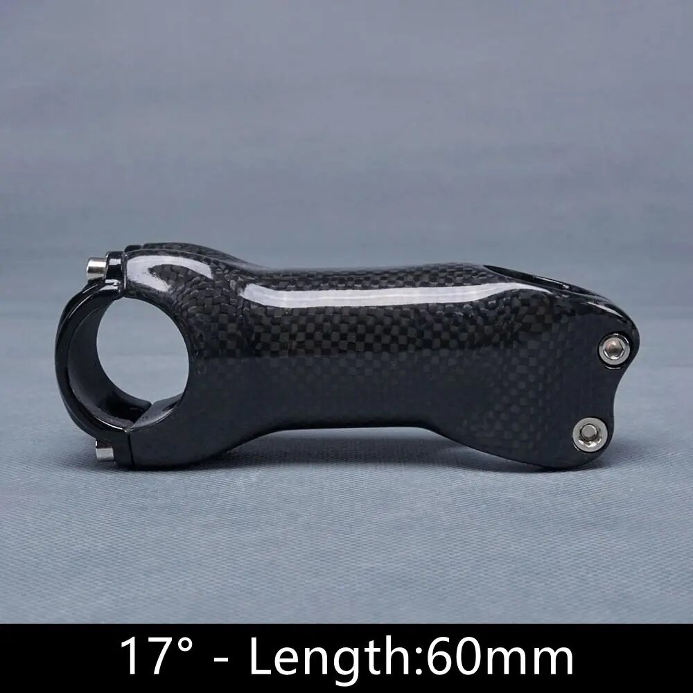 TOMTOU Карбоновый вынос руля для велосипеда 31.8 мм 17 Degree 60mm