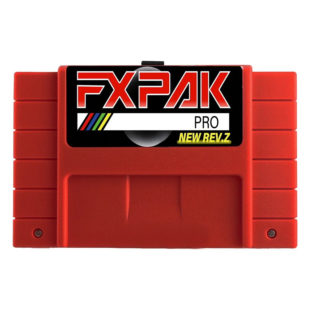 FXPAK Pro New Rev.Z для SNES, красный (USA Red)