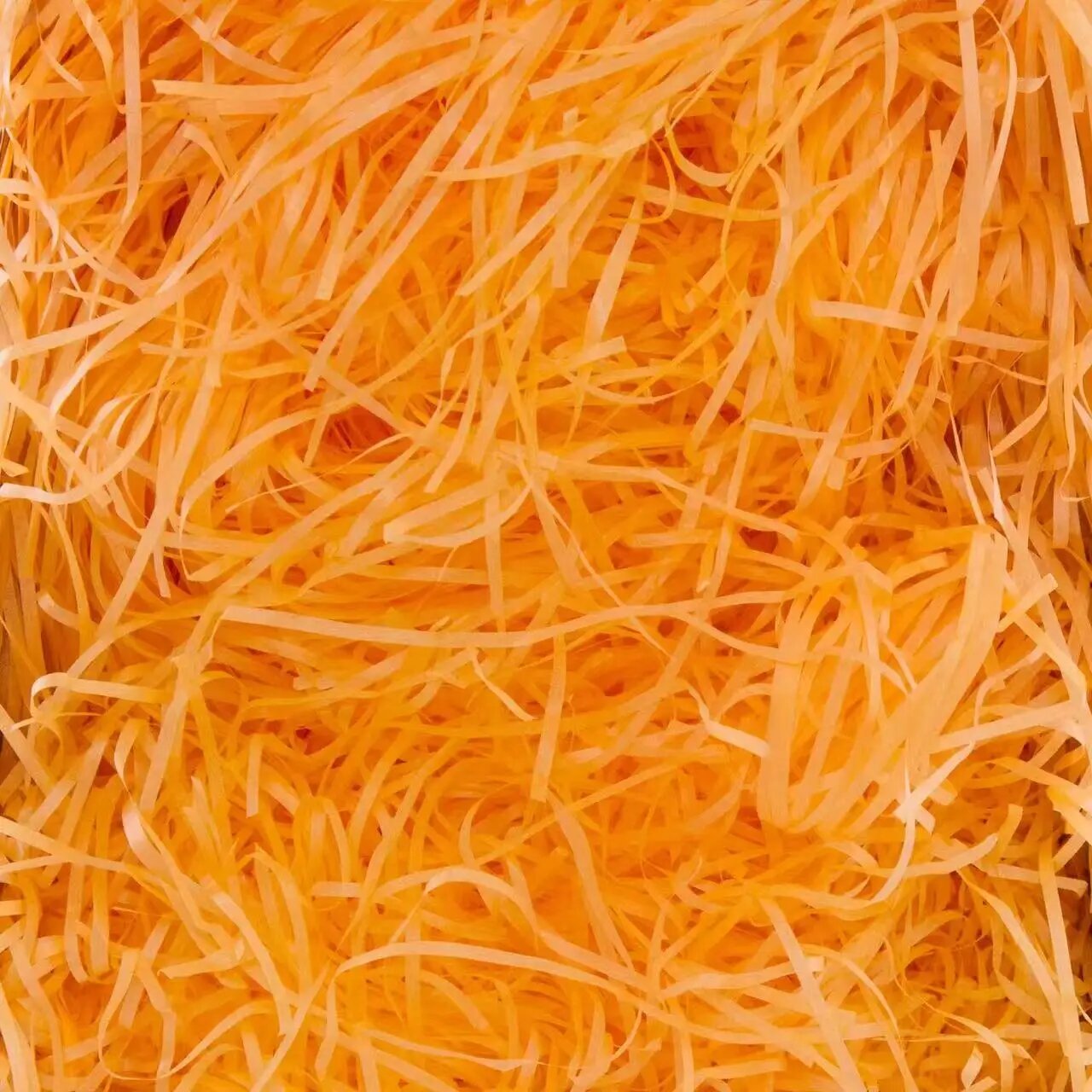 Оранжевый наполнитель для подарков FUJIN, 500 G, L13
