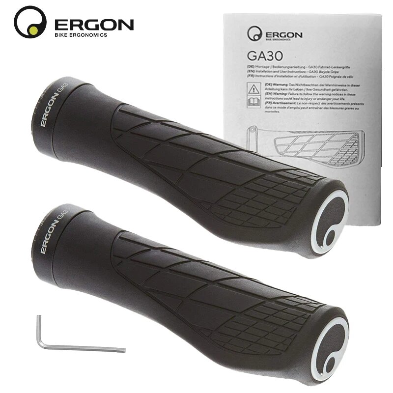 Ergon GA3 L Black, грипсы для MTB