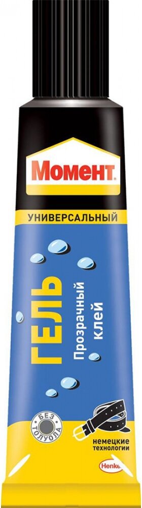 Клей Момент Б0022967, универсальный, гель, водостойкий, 125мл