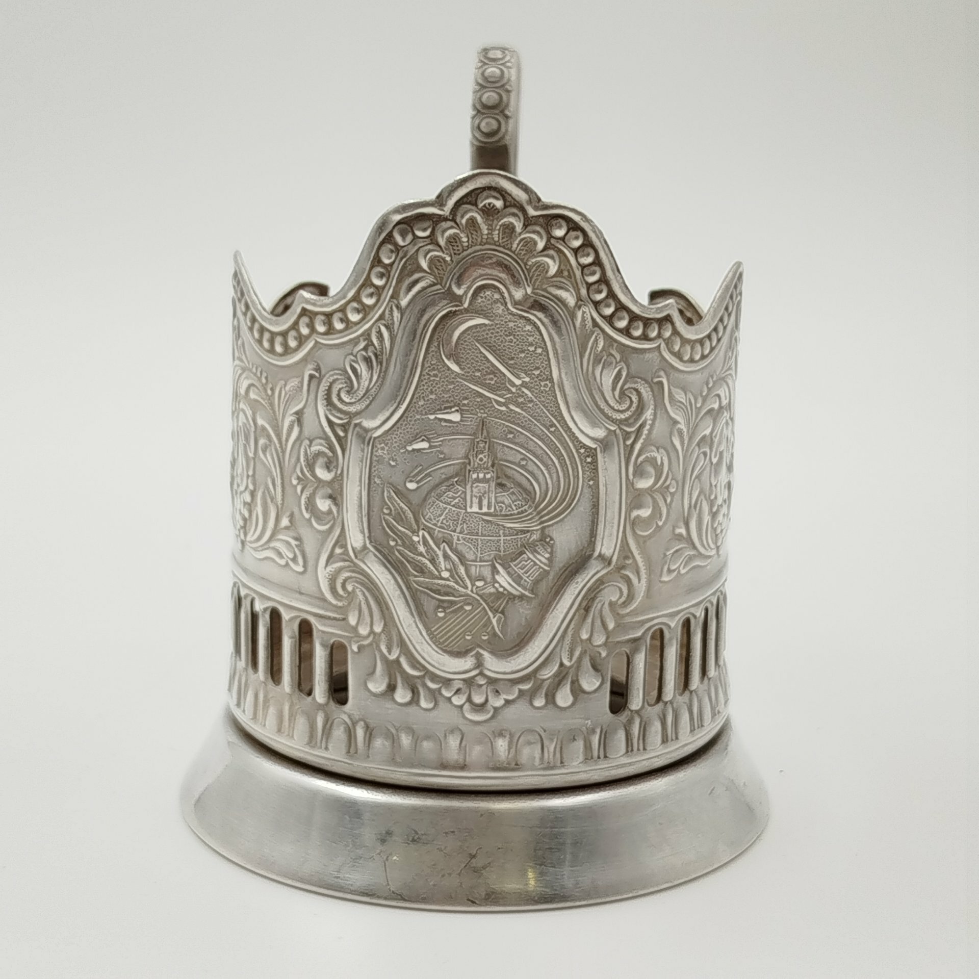 Подстаканник "Советский космос", мНЦ (медь-никель-цинк)