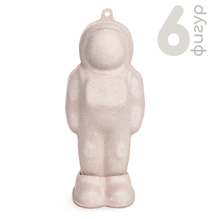 Набор фигур для творчества шар-папье "Космонавт" 17х8х6 см, 6 штук