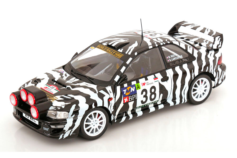 Модель коллекционная SOLIDO Subaru impreza S5 wrc no 38 rally portugal 2001