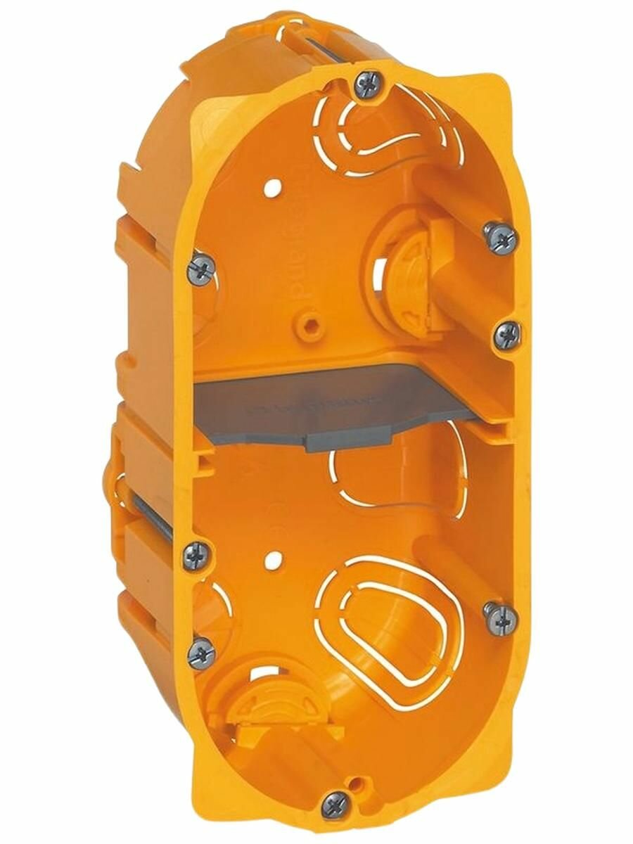 Подрозетник 2-ой гл. Legrand Batibox 50мм под гипс, артикул 080052