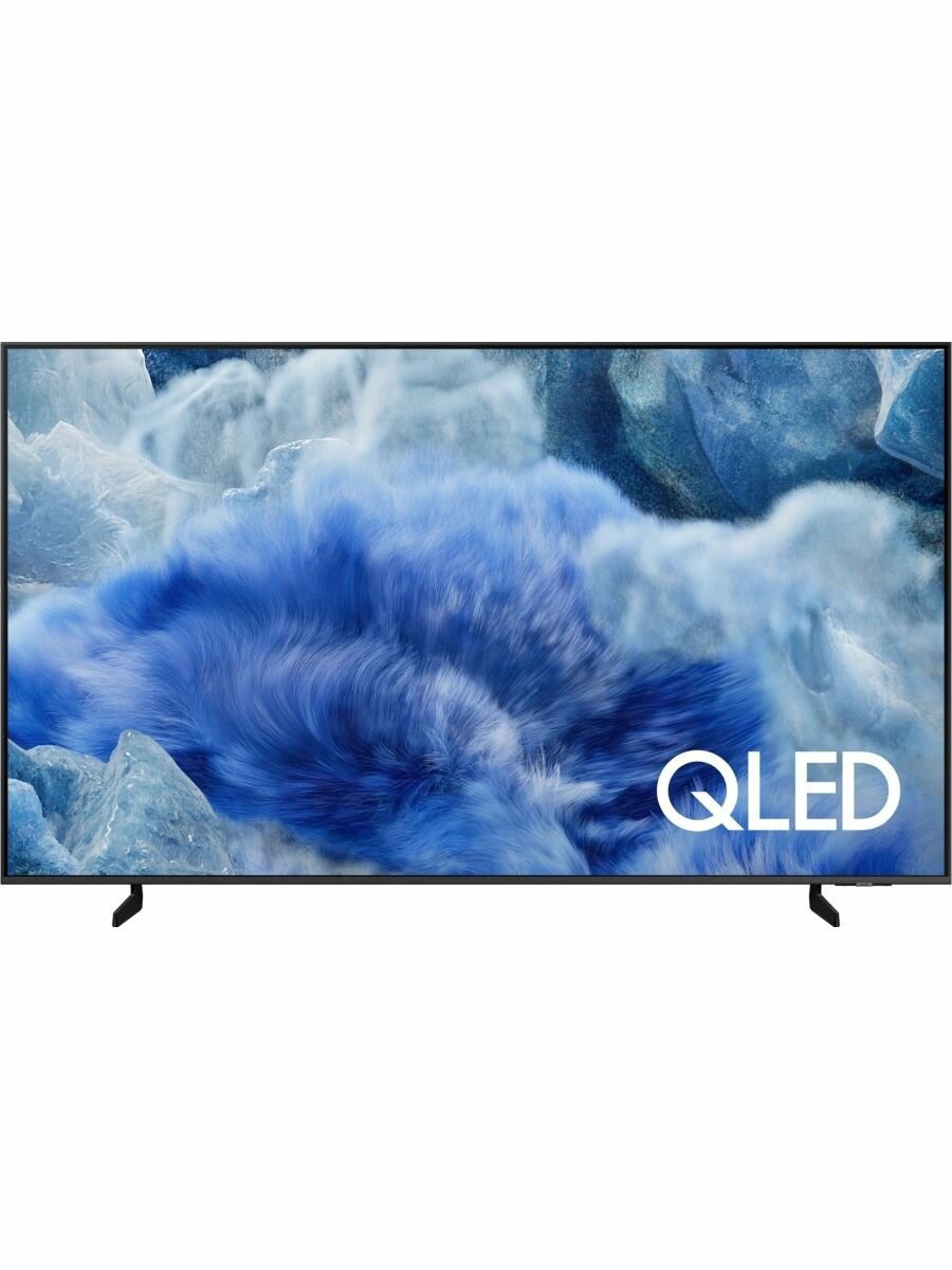 Телевизор SAMSUNG Series 8 QE65Q8FAAUXRU QLED 65" 165 см 4K UHD 100 Гц со Smart TV и Wi-Fi серебристый