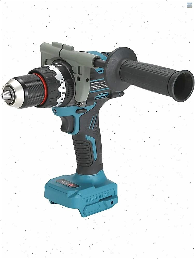 18V Бесщёточный ударный дрель-шуруповерт с гироскопом (160 Нм) 3-в-1: сверление, удар, долбление (без АКБ)