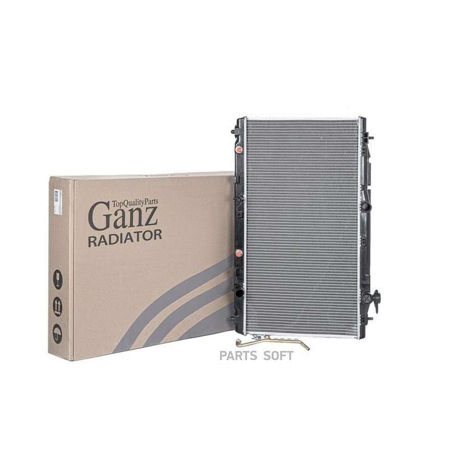 Радиатор основной от официального дистрибьютора, GANZ, артикул GIJ21250