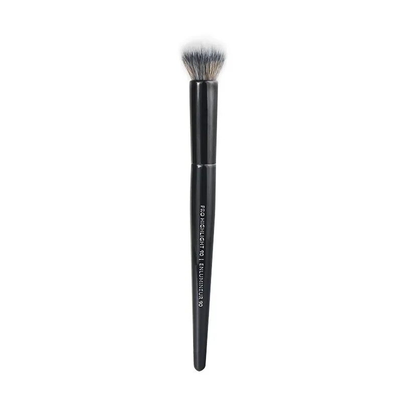 Pro Highlight Brush 90 Round Soft Synthetic Hair Powder Blush Highlighting Cosmetic Makeup Brush