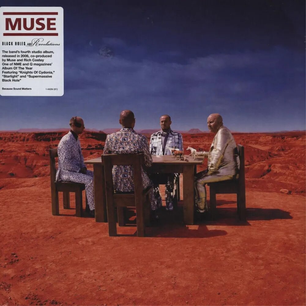 Виниловая пластинка Muse - Black Holes And Revelations (2006) LP - Импортное издание
