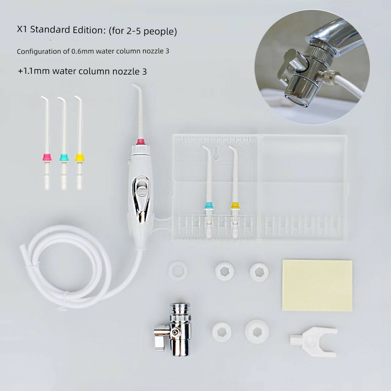 Ирригатор для полости рта Yaxi для домашнего использования, для чистки зубов, для детей, для ортодонтических работ,