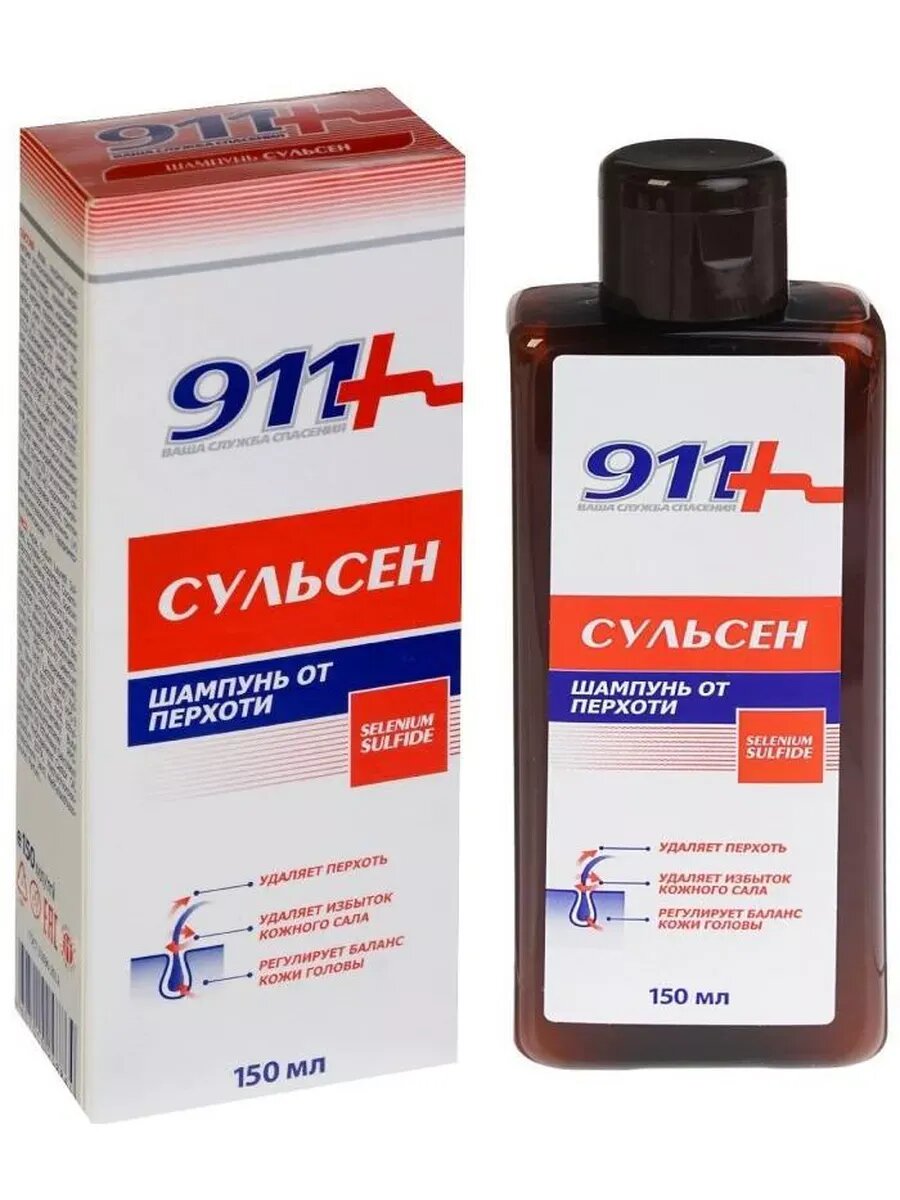 Сульсен, шампунь от перхоти, 150 мл