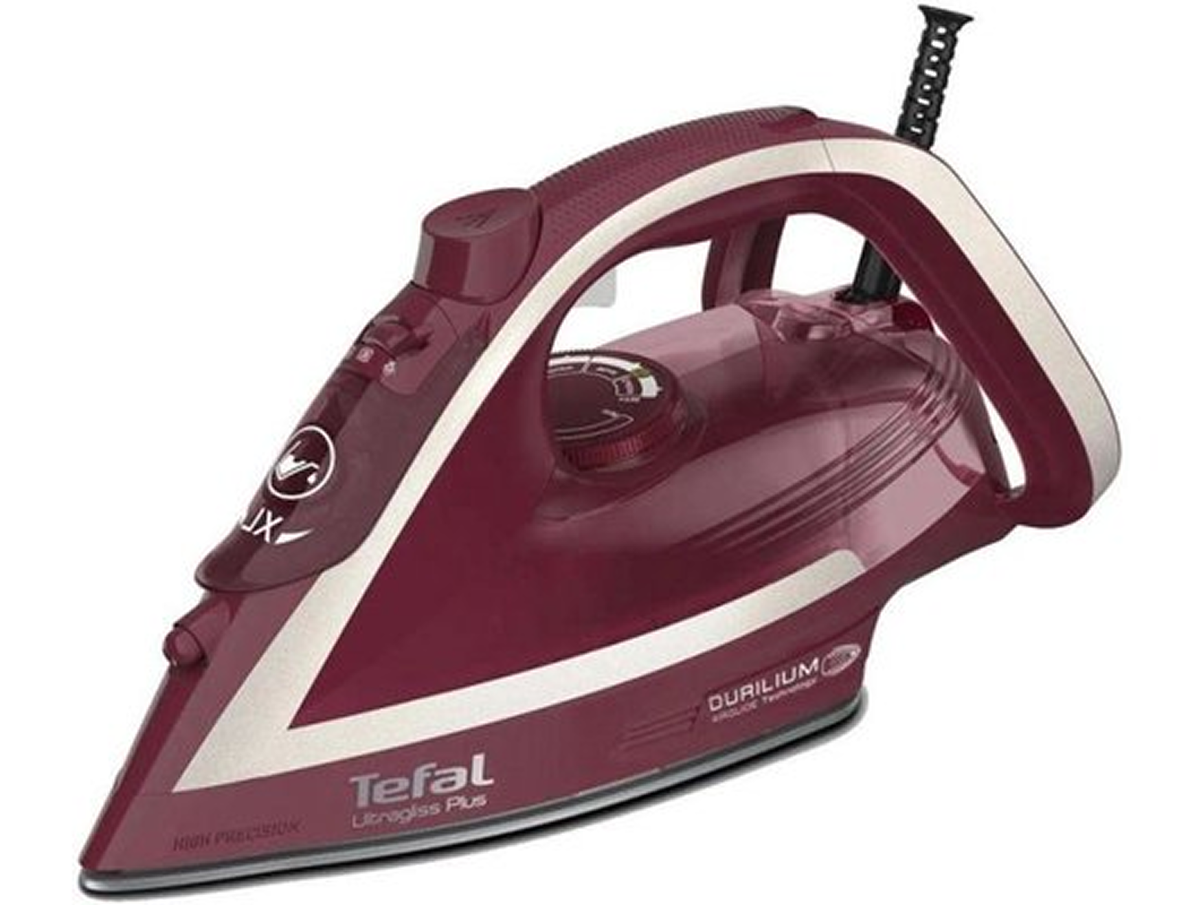 Утюг Tefal FV 6820, вишневый, металлокерамическая подошва, вертикальный и горизонтальный пар