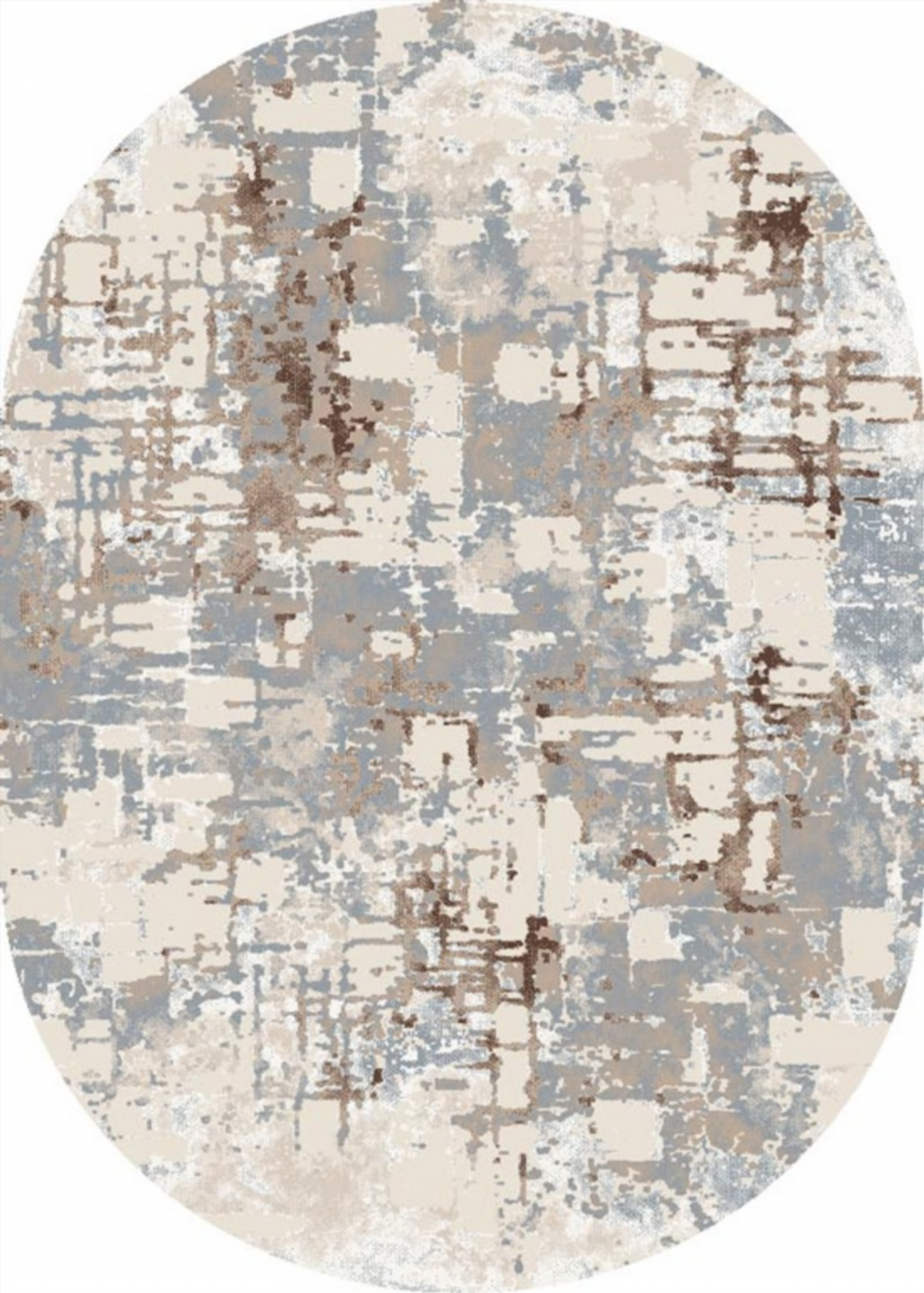 Ковер Тач дизайн 32110 цвет 30365 Овал 2.5x3.5м