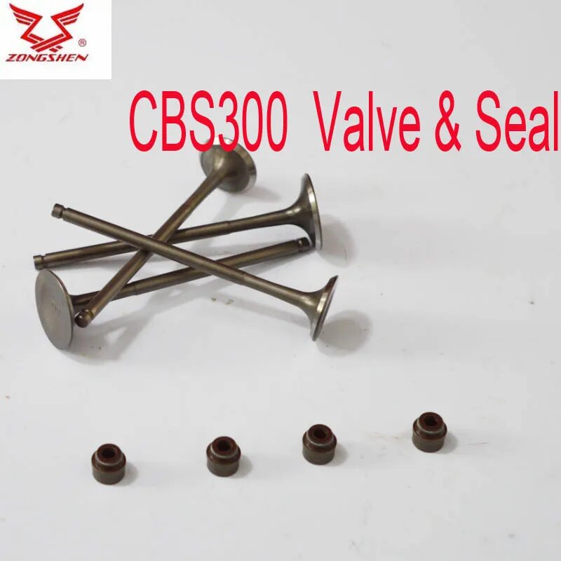 Zongshen cbs250 cbs300 выпускной клапан двигателя 250cc уплотнение клапана двигателя мотоцикла