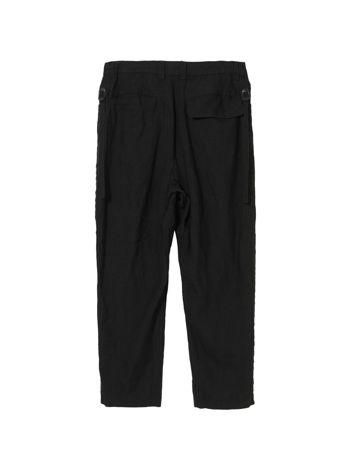 Брюки Undercover Regular linen trousers, размер 2, черный — фото 1