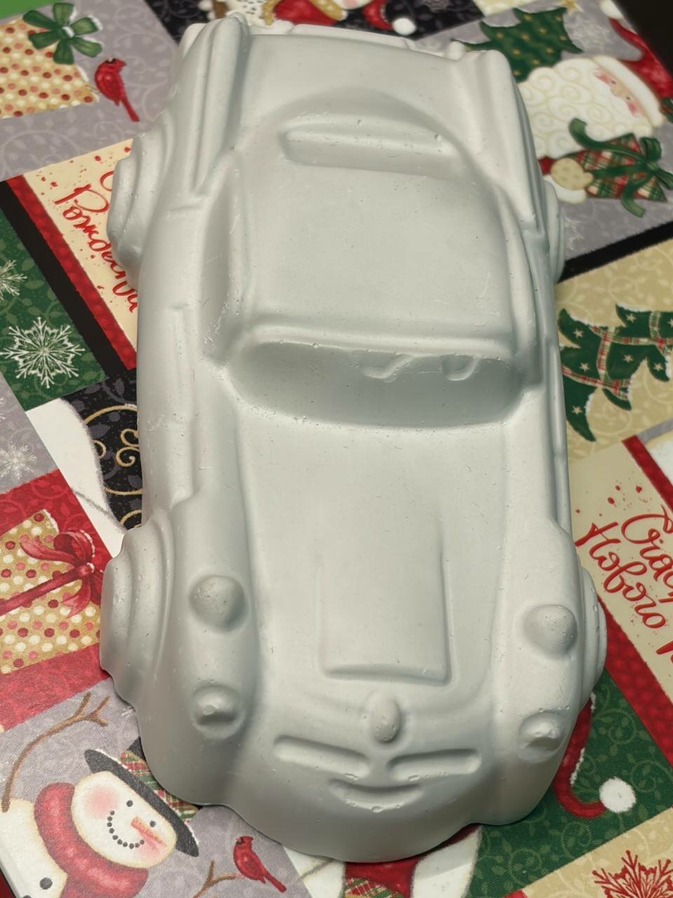 Новогодние гипсовые фигурки